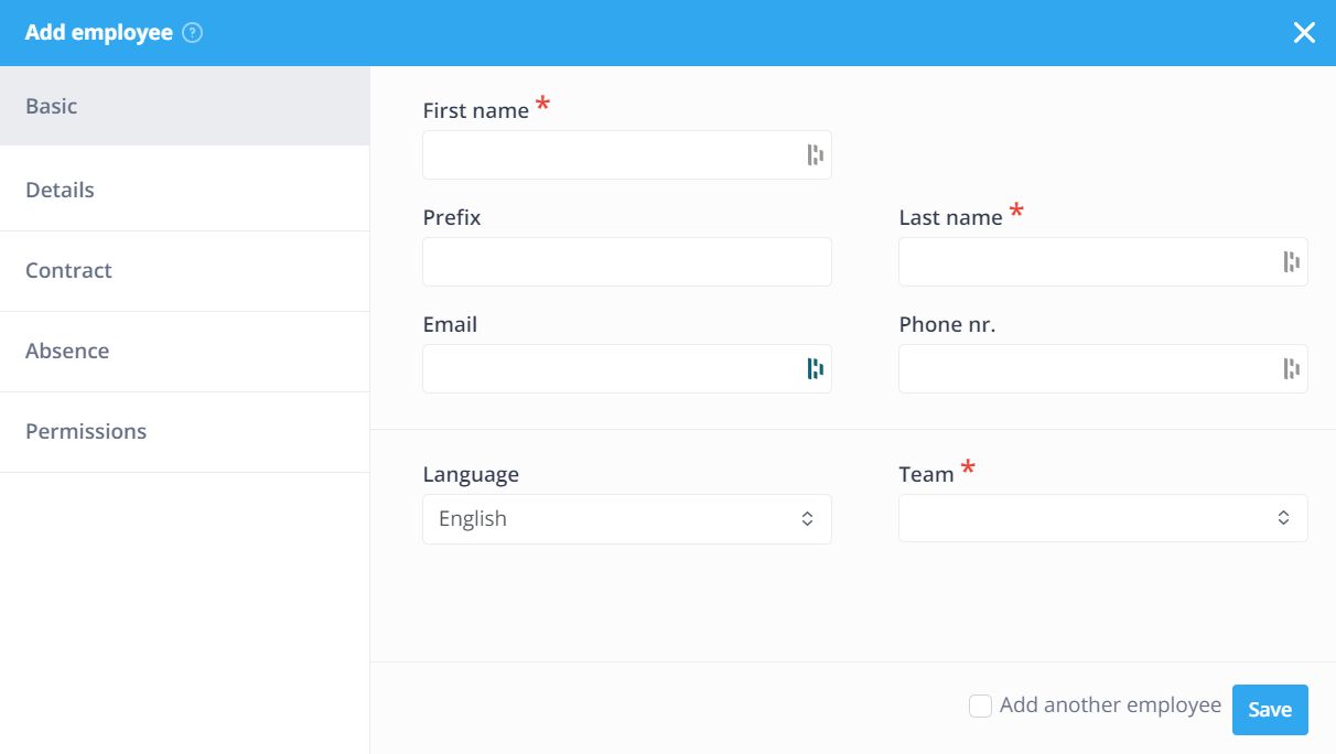Account setup (Premium)