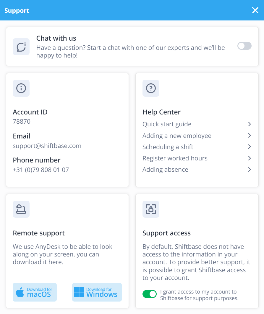 Install AnyDesk on a Mac