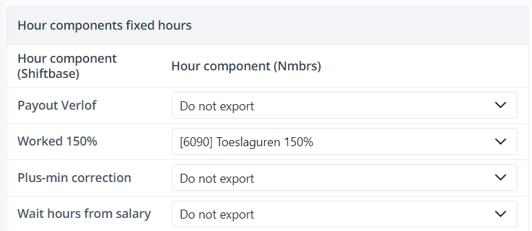 Visma Nmbrs integration